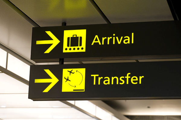 Domestic Transfer from International Flights